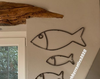 Wrought Iron Fish - Etsy