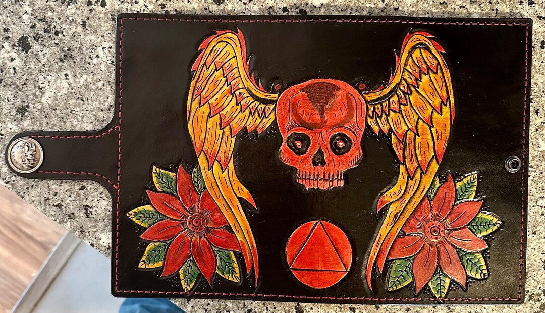 Custom Leather AA NA Big Book Cover - Etsy