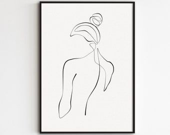 One Continuous Line Art - Etsy