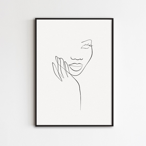 African Line Art - Etsy