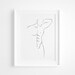 Abstract Man Line Art Print Male Body Line Drawing Male - Etsy