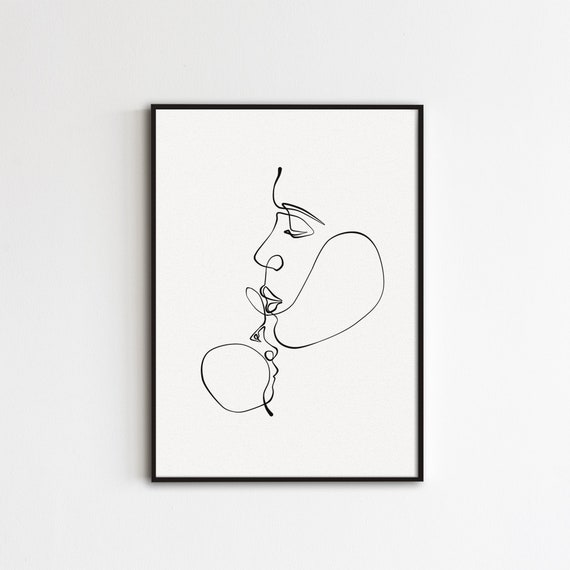 Child Outline Drawing