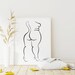 Body Positive One Line Drawing Abstract Body Line Art Curvy - Etsy