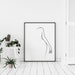 Female Line Art Print Abstract Body Print Minimalist Woman - Etsy