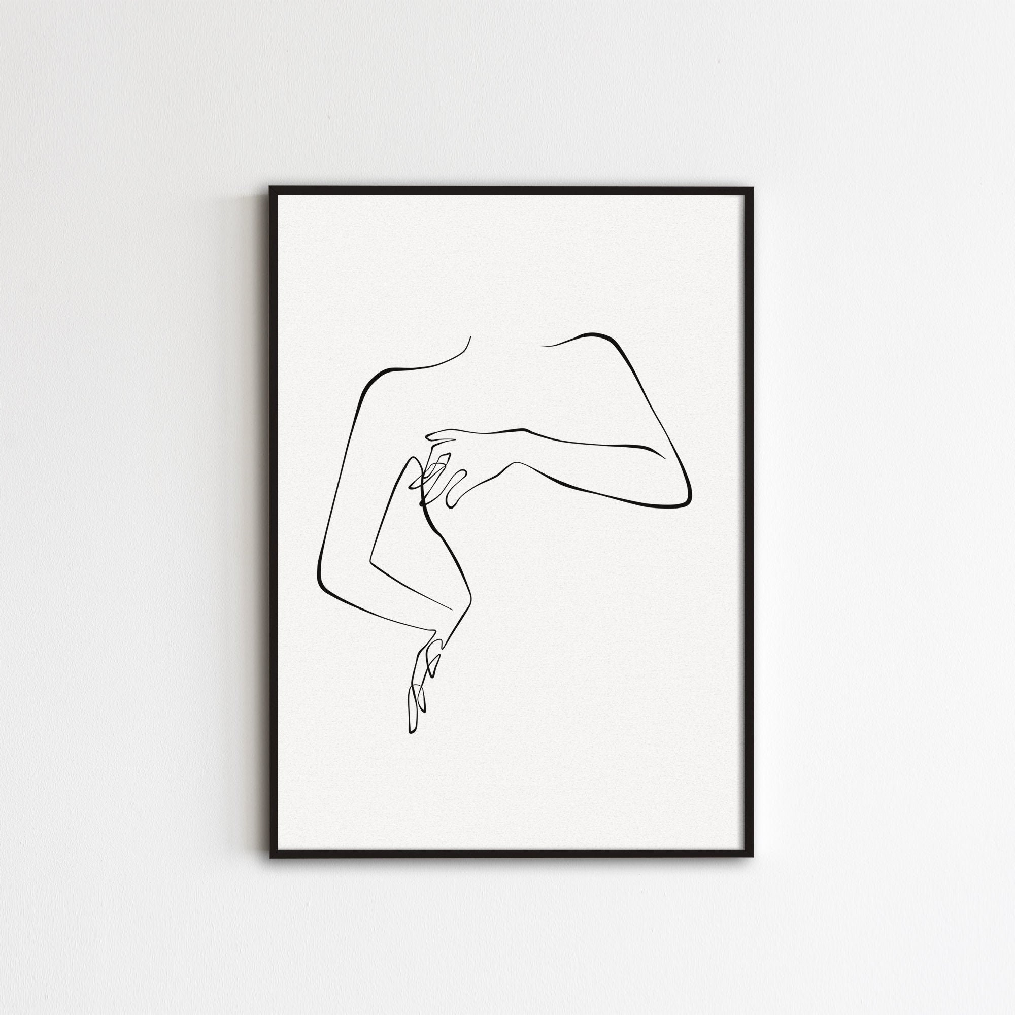Female Body Silhouette Outline