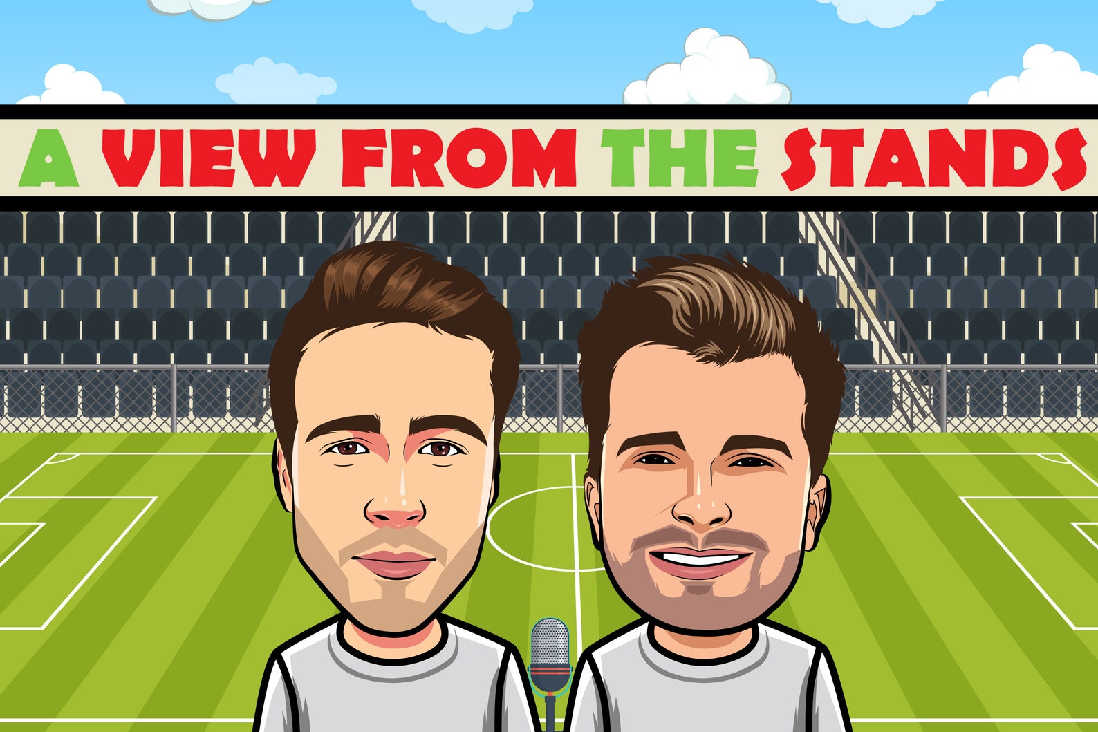 Custom Cartoon Portrait Logo Design Digital Illustration Personalised ...