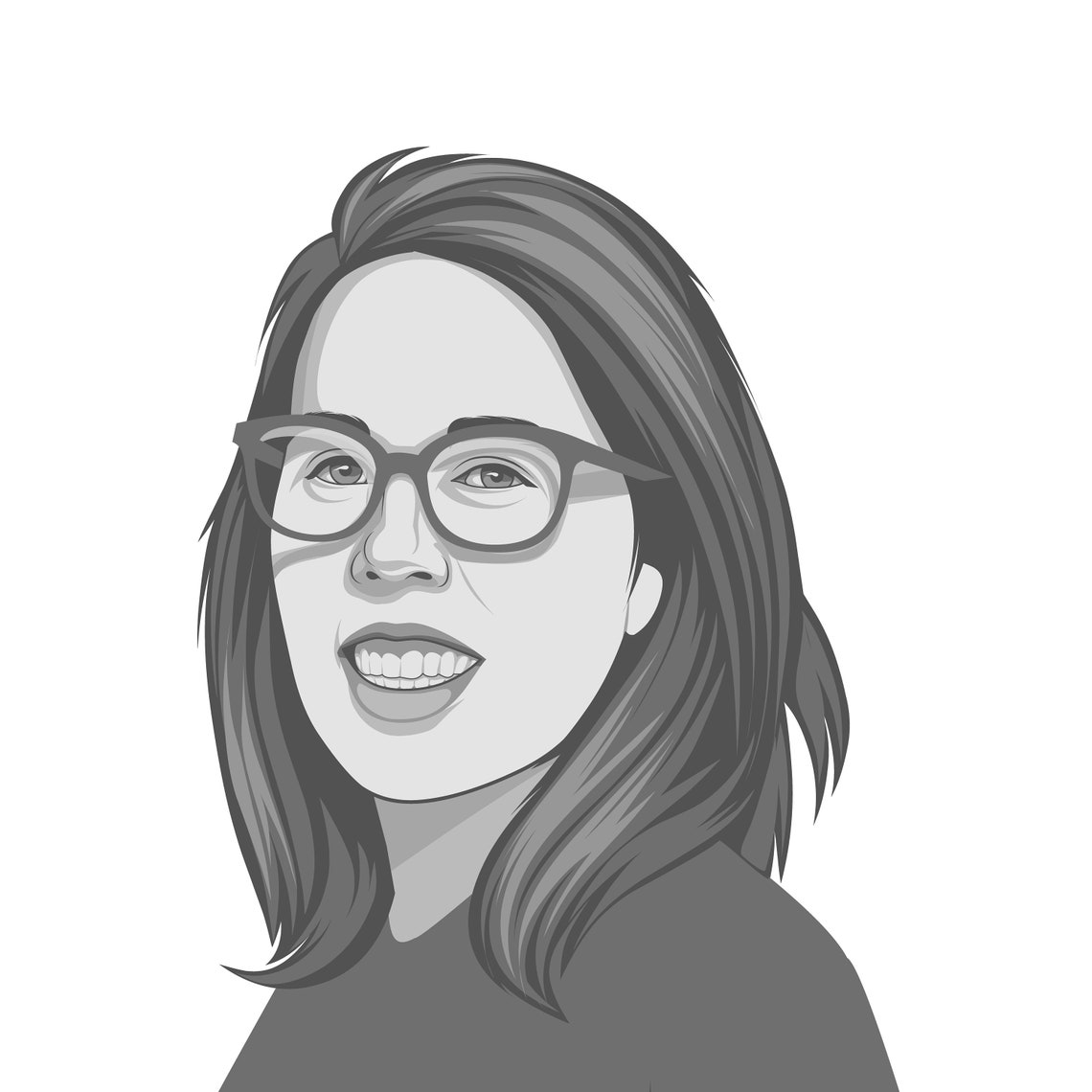 Custom Cartoon Portrait, Avatar , Caricature ,fun Art ,popart ...
