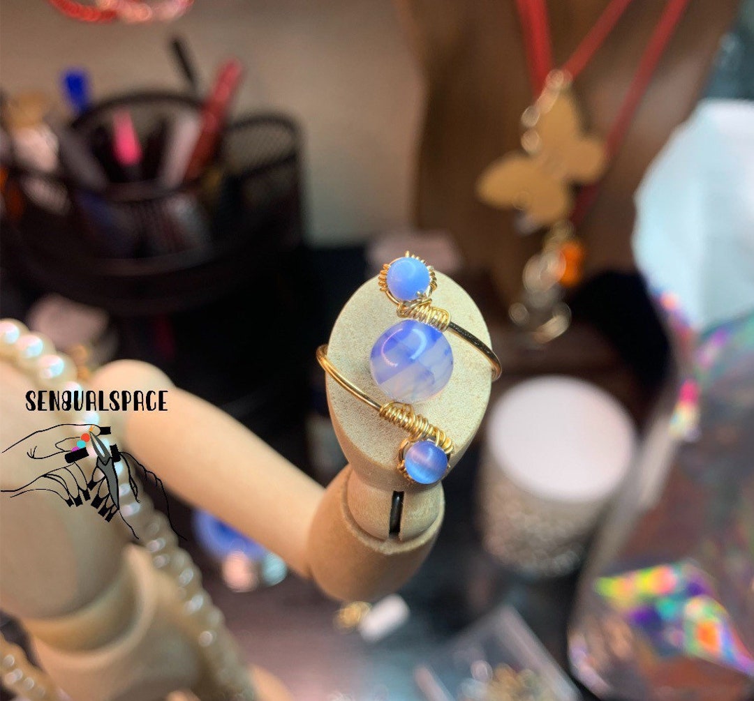 Infinity Stones — Crystal Ring, Gold Ring, Gemstone Rings, Handmade ...