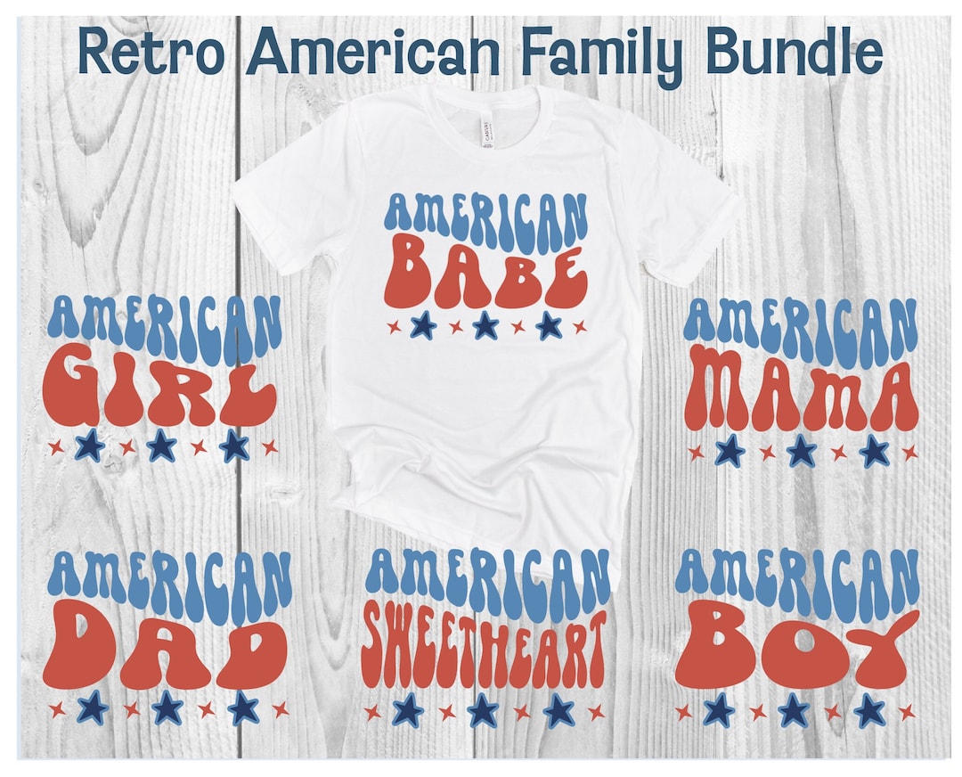 Retro USA Svg, 4th of July Svg, Patriotic Shirt, Cut File for Cricut ...