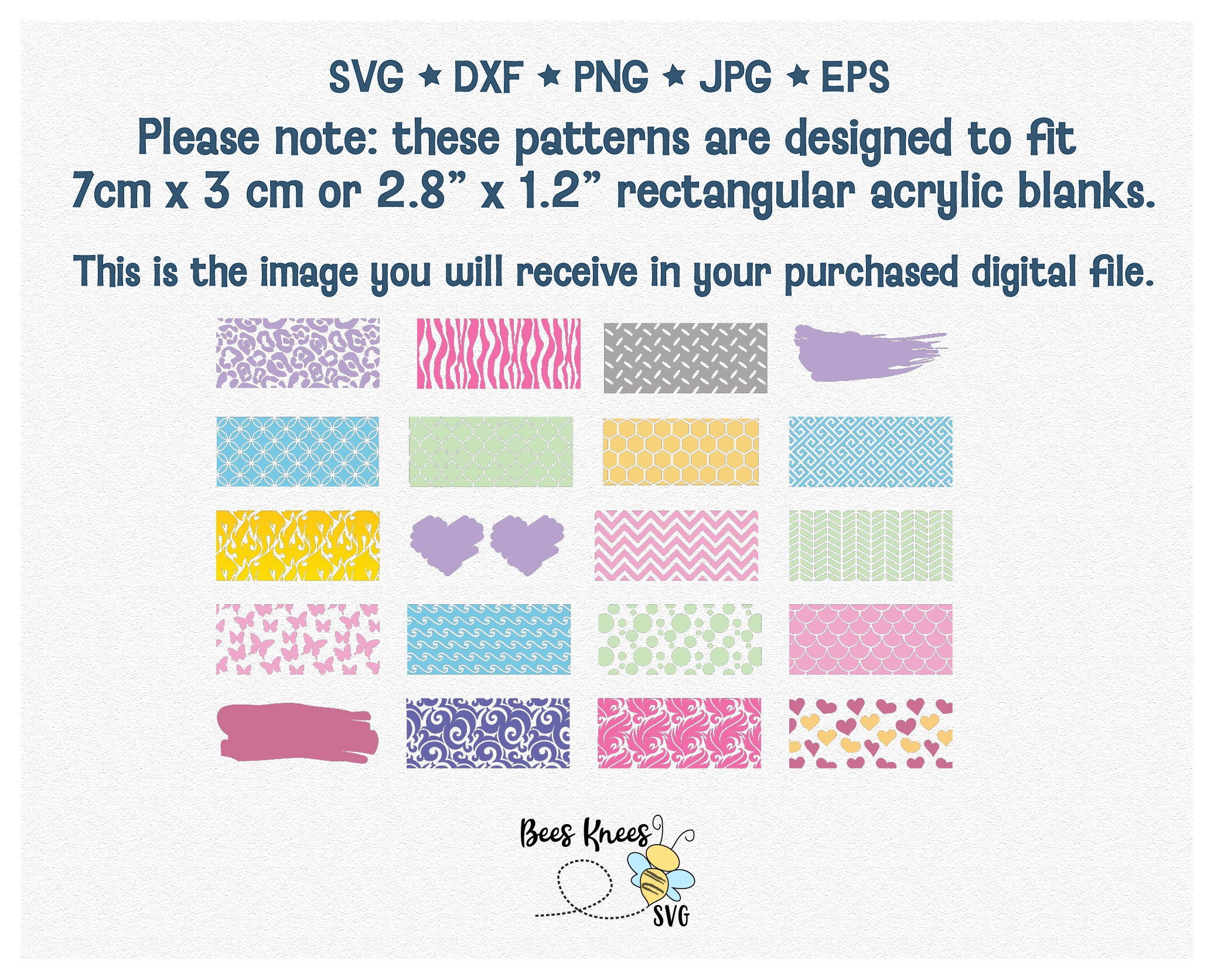 Rectangle Pattern SVG Keychain Svg Rectangular Patterns Svg - Etsy UK