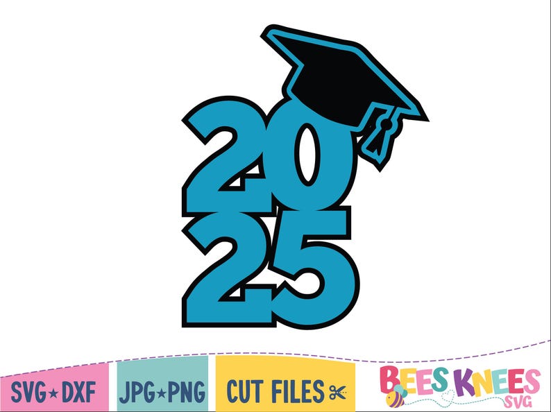 2025 Graduation Svg, Graduation Party Decorations Svg, Graduation Class ...