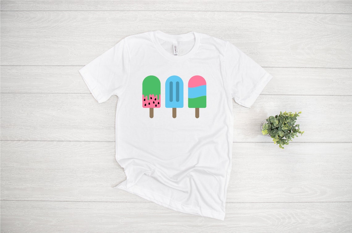 Popsicles Svg, Summer Svg, Ice Cream Svg, Cricut and Silhouette Cut ...