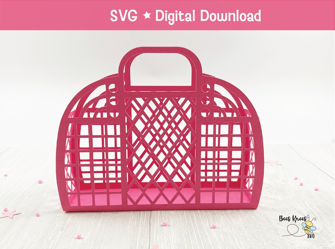 Jelly Bag SVG, Retro Jelly Bag Template SVG Template, Cricut or ...