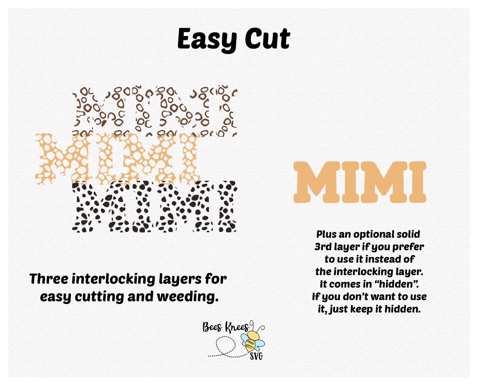 Cheetah Print Best Mimi Ever Svg, Leopard Print Best Mimi Ever Svg ...