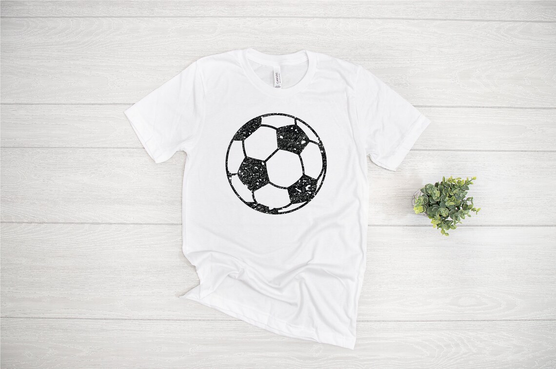 Distressed Soccer Ball SVG Grunge Soccer Ball SVG Soccer - Etsy