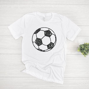 Distressed Soccer Ball SVG, Grunge Soccer Ball SVG, Soccer Ball SVG ...