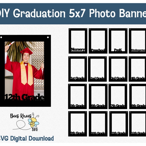 Graduation Banner Svg - Etsy