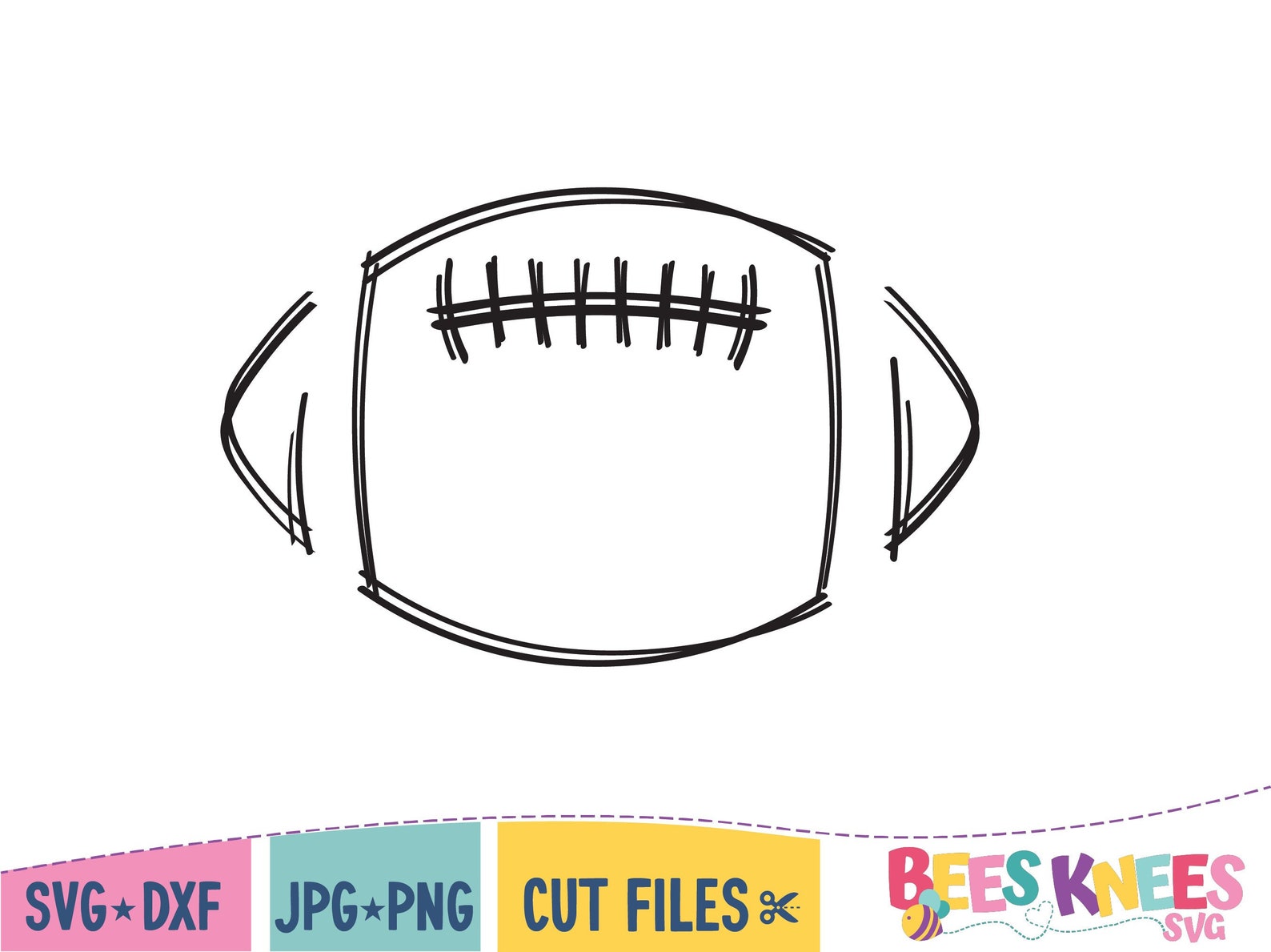 Sketch Football Svg, Football Svg, Football Drawing Svg, Football ...