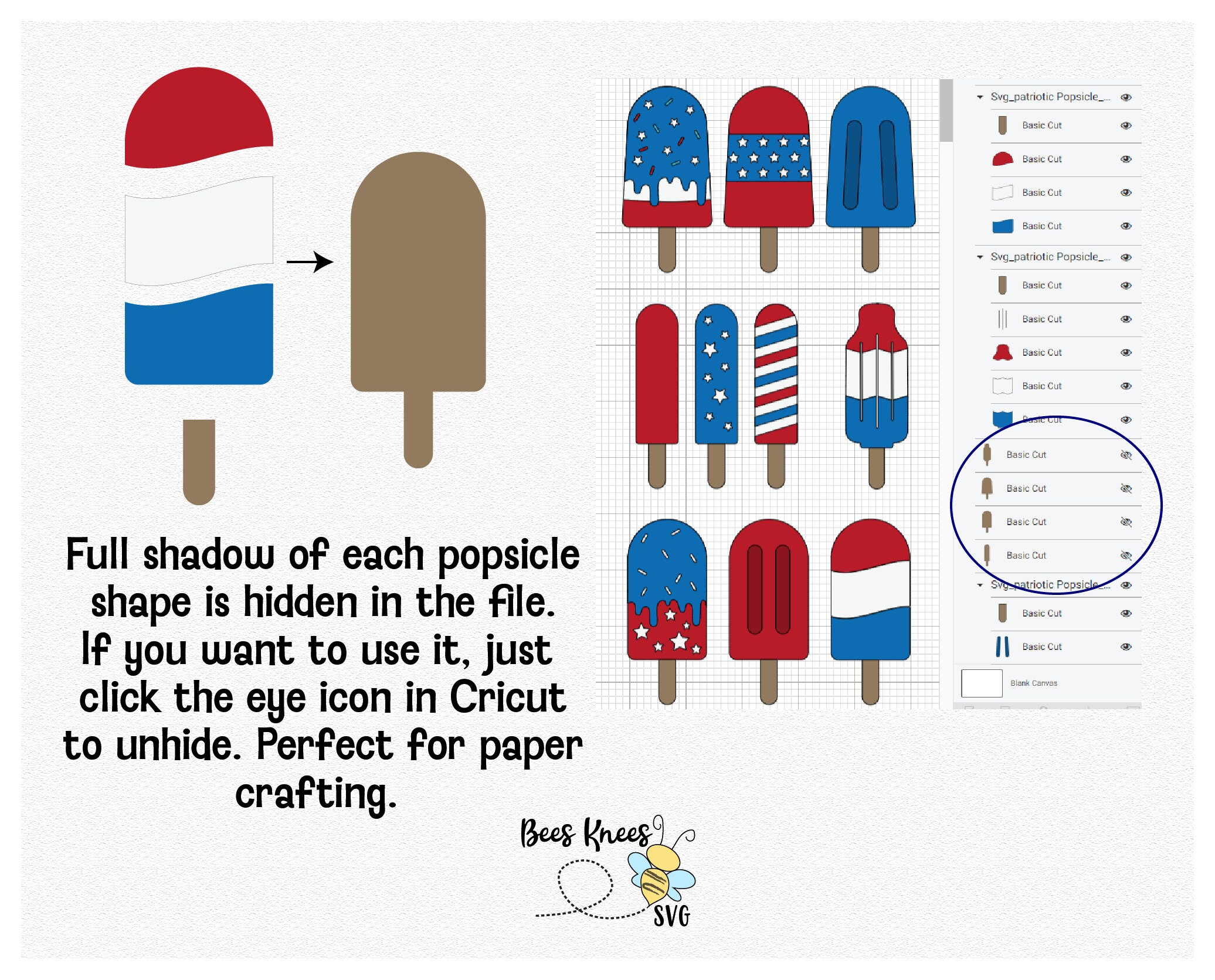 Patriotic Popsicles Svg 4th of July Popsicles Patriotic Ice | Etsy