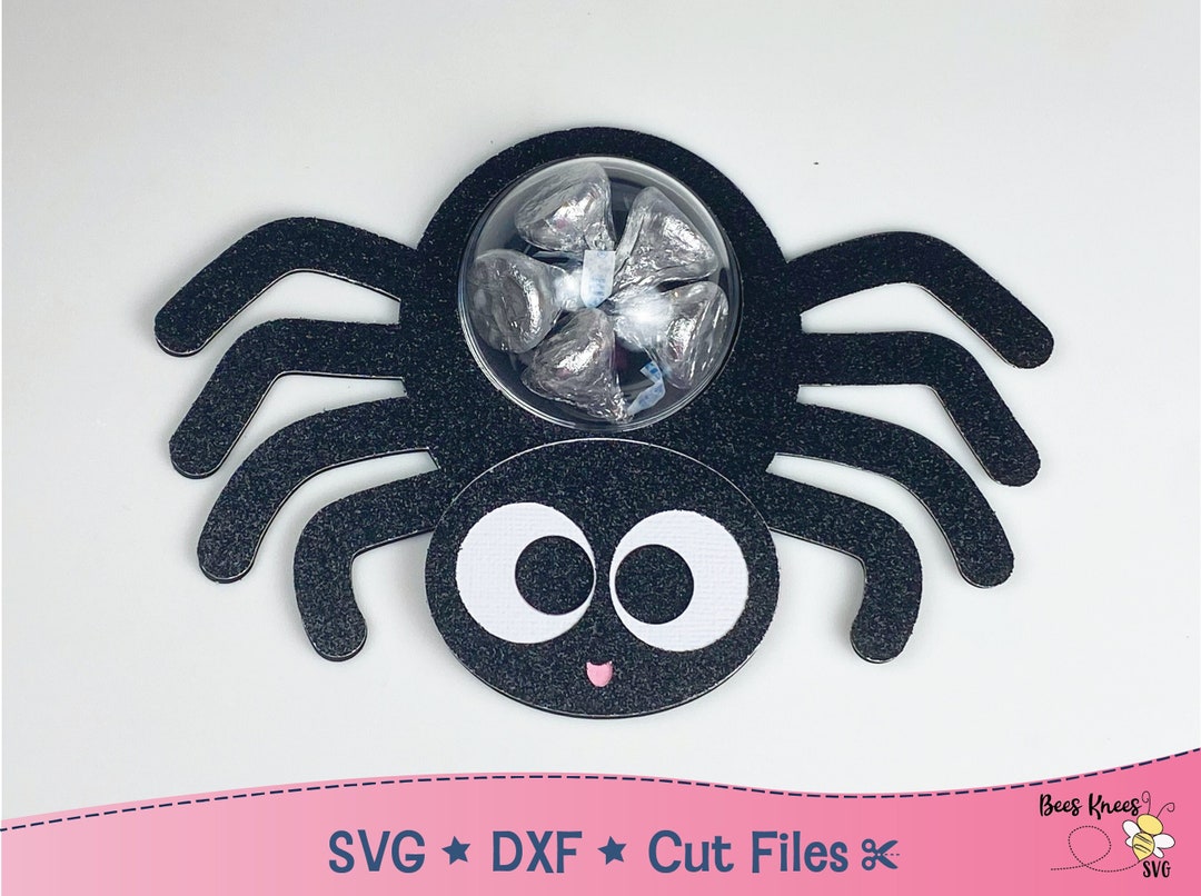 Spider Candy Holder, Halloween Candy Holder Template, DIY Trick or ...
