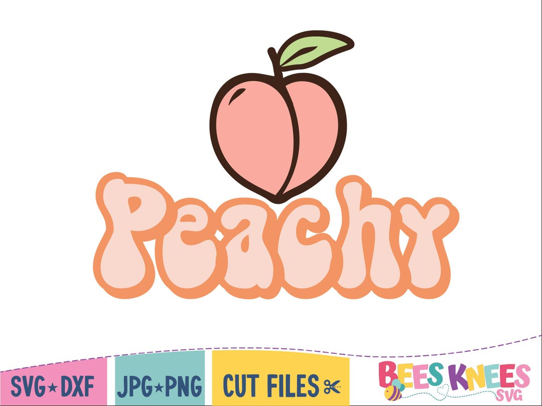 Peachy Svg, Peach Svg, Peach Shirt SVG, Summer Svg, Cut File for Cricut ...
