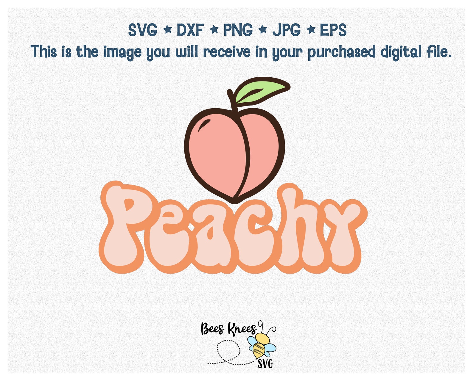 Peachy Svg Peach Svg Peach Shirt SVG Summer Svg Cut File - Etsy