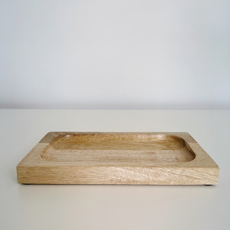Natural Wood Tray, Soap Dispenser Tray, Farmhouse Soap Tray, Kitchen ...