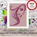 Woman Face Cross Stitch Pattern Modern Cross Stitch Pattern - Etsy