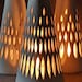 Ceramic Tree Lantern - Christmas Decor - Centre Piece Tea Light Holder ...