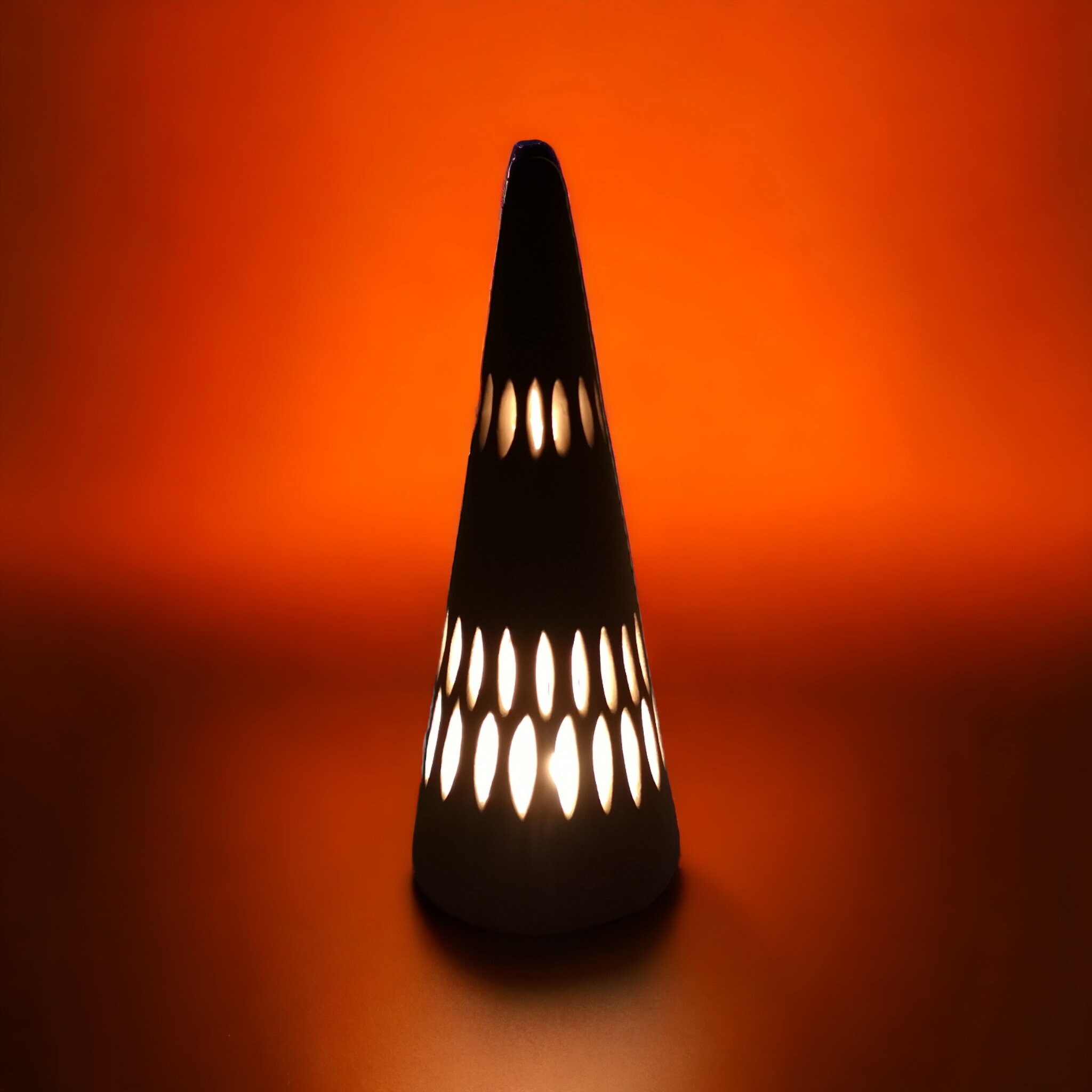 Ceramic Tree Lantern - Christmas Decor - Centre Piece Tea Light Holder ...