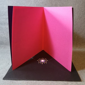 Dot Mandala - Starburst Pattern - Hand Painted - Pearlescent Greetings ...