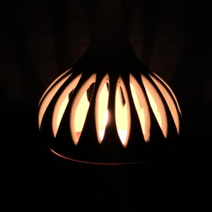 Handmade Ceramic Lanterns - Natural Clay- Incised Pattern - Etsy
