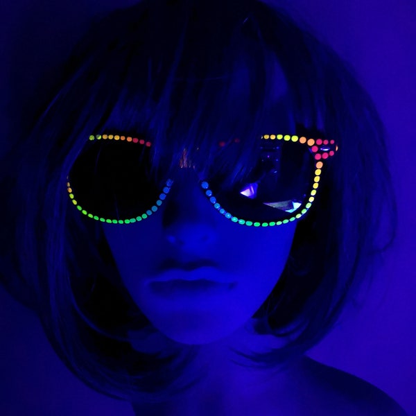 Neon Party Glasses - Etsy