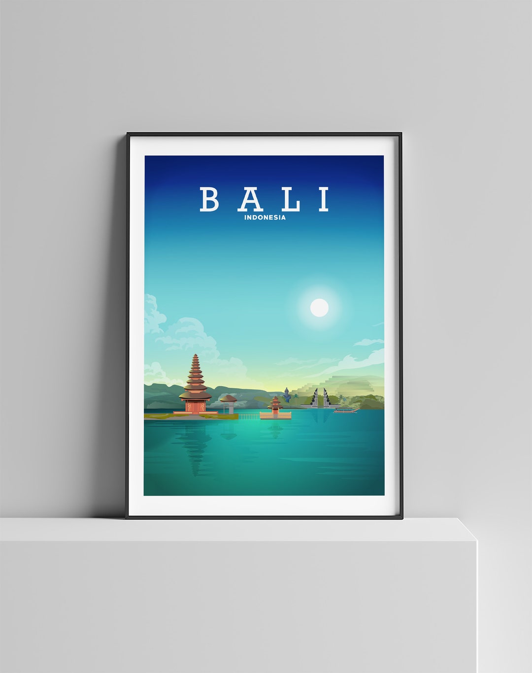 Bali Print, Bali Poster, Travel Poster, Travel Wall Art, Travel Wall ...