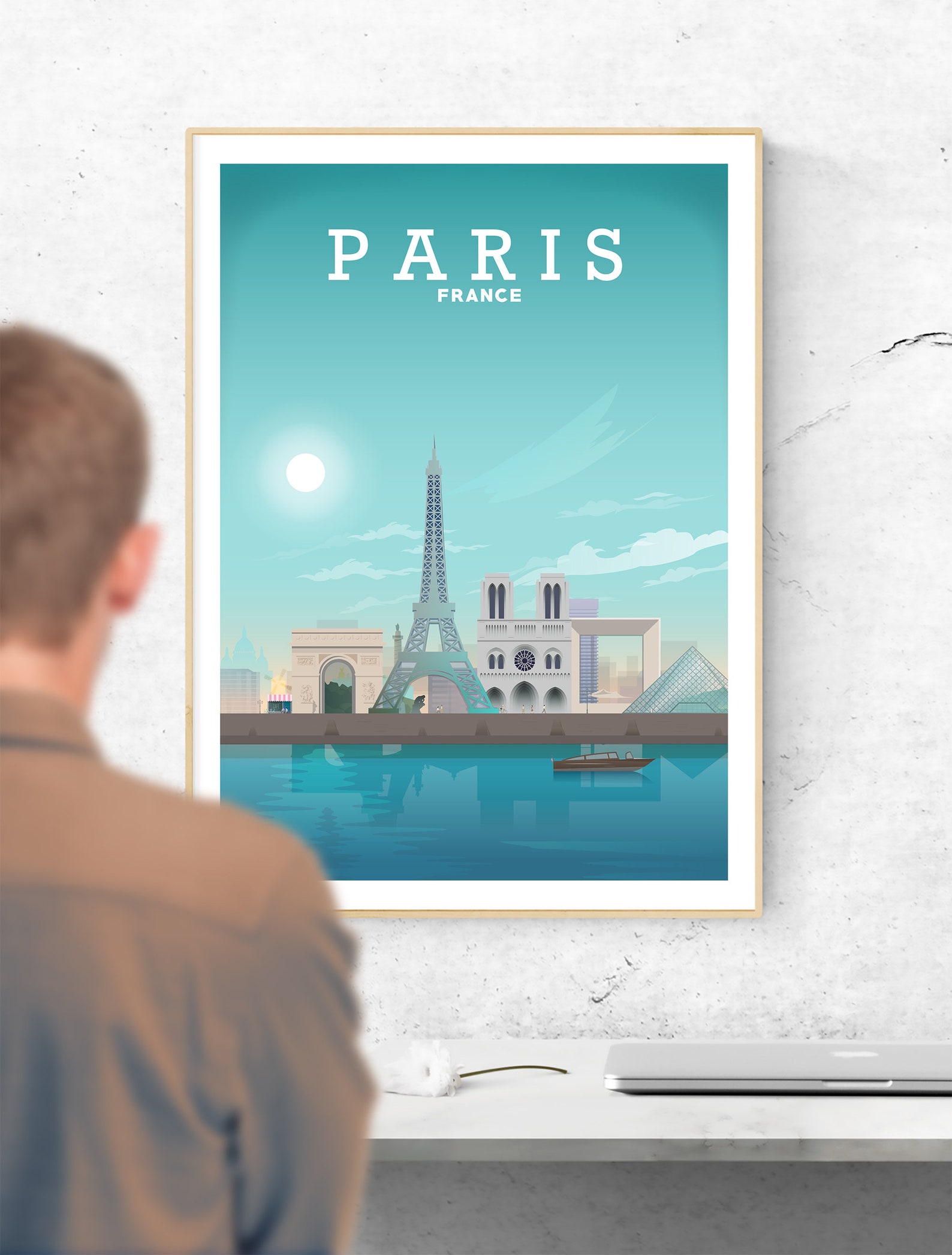 Paris Print, Paris Poster, Paris Wall Art, Paris Gifts, Travel Poster ...