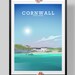 Cornwall Travel Print Cornwall Poster Cornwall Print - Etsy