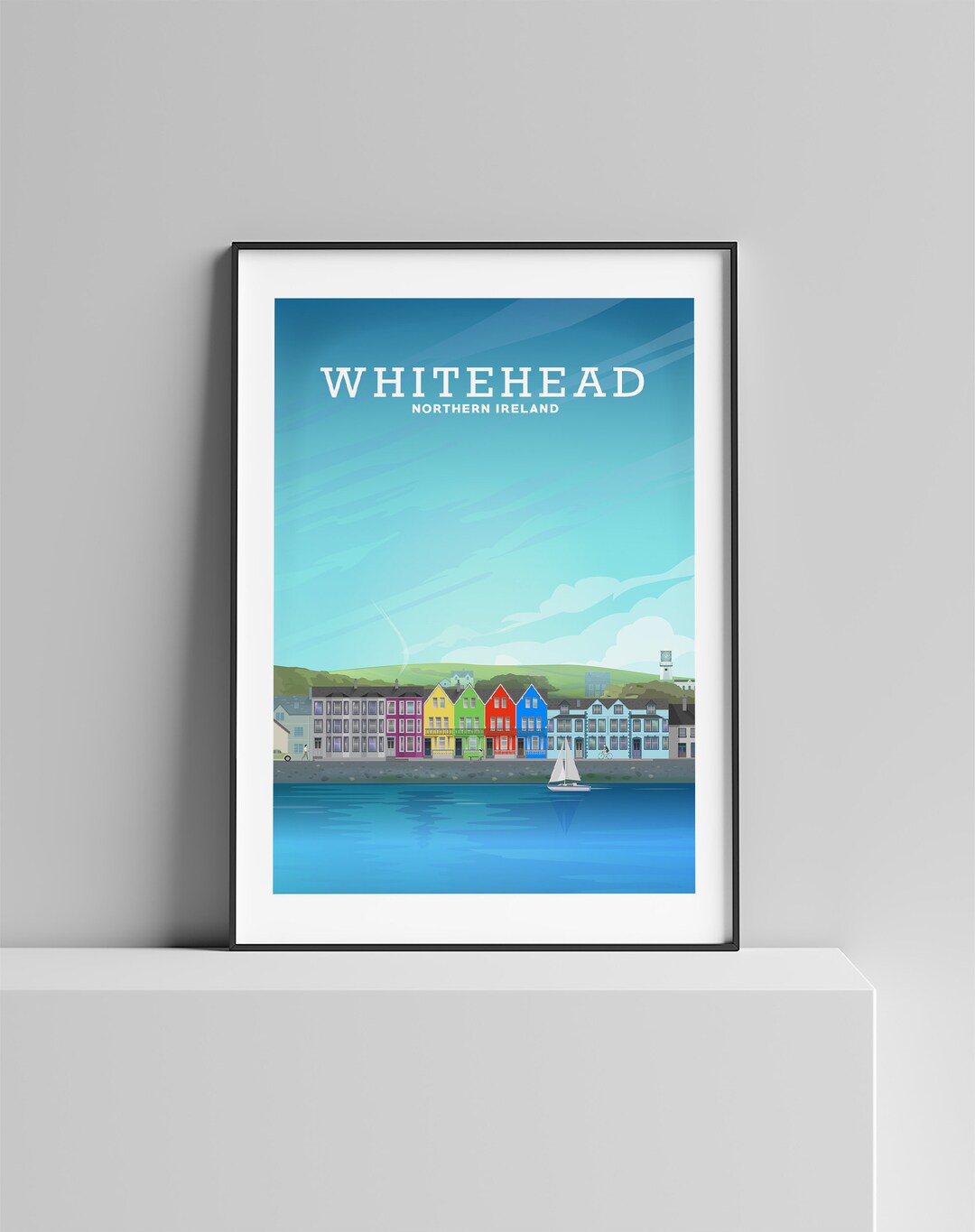 Whitehead Print, Whitehead Poster, Whitehead Northern Ireland, Northern ...