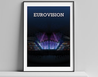 Eurovision Print - Etsy