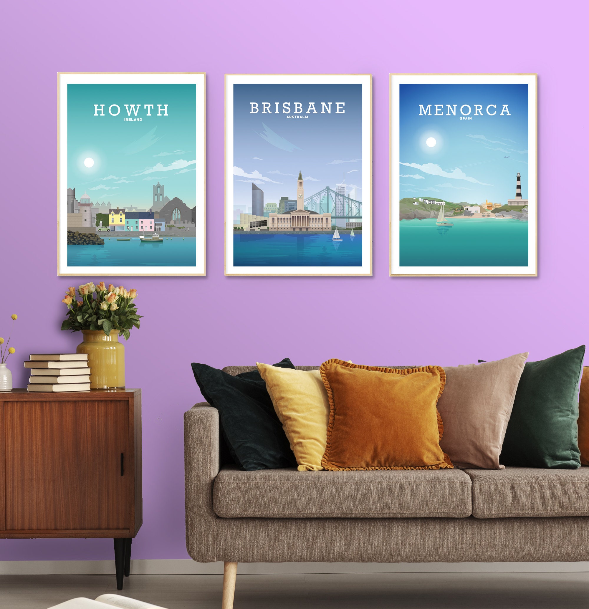 Howth Dublin Howth Print Irish Poster Dublin Gifts Howth - Etsy UK