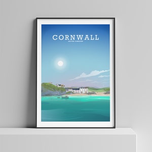 Cornwall Travel Print, Cornwall Poster, Cornwall Print - Etsy
