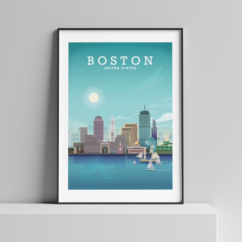 Boston Tea Party Poster - Etsy