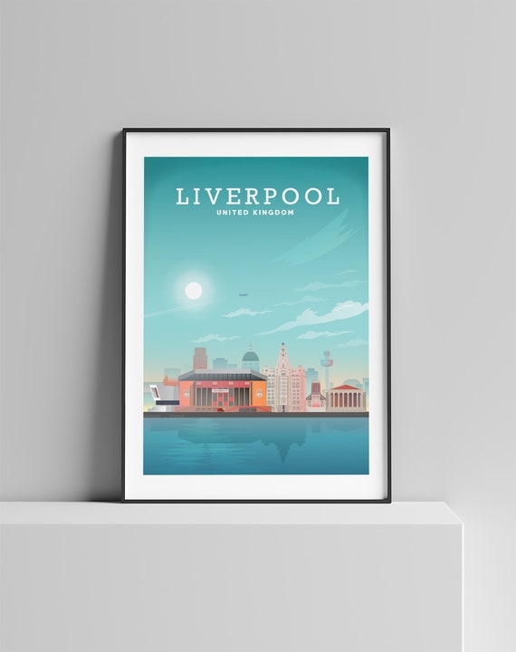 Liverpool FC Liverpool Poster Football Poster Soccer | Etsy UK