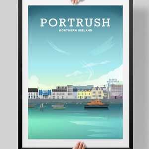 Portrush Poster, Portrush Print, Northern Ireland, Irish Gifts - Etsy UK