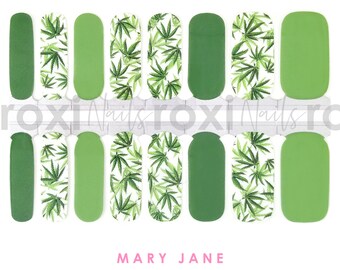 Marijuana Nail | Etsy