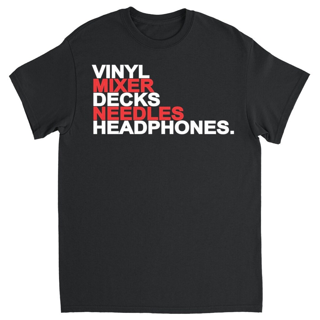 Dj Vinyl Records T Shirt Rap Hop Hop Rap Shirt Rap Tapes - Etsy