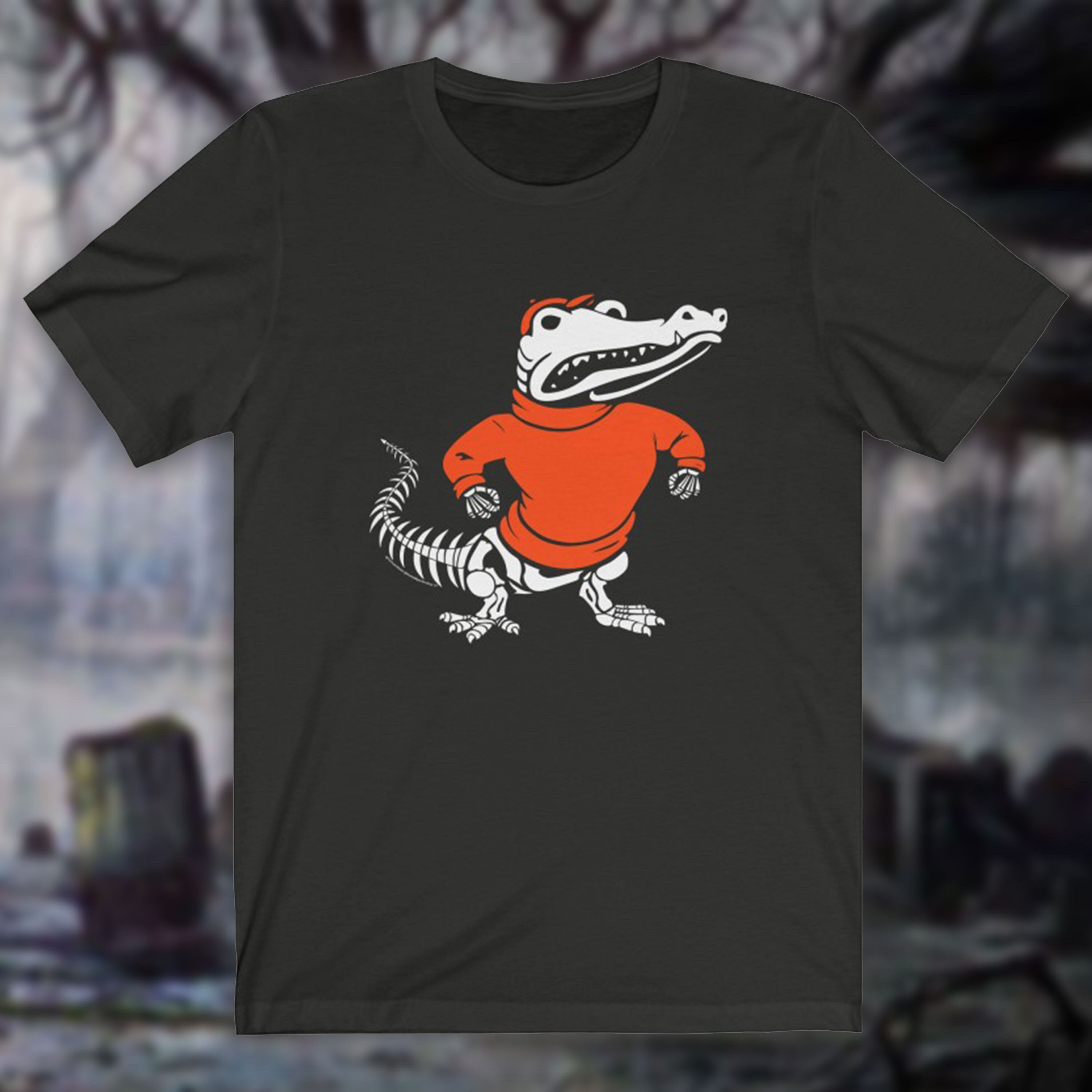 Gator to the Bone! Florida Gators Inspired Retro Albert Skeleton ...