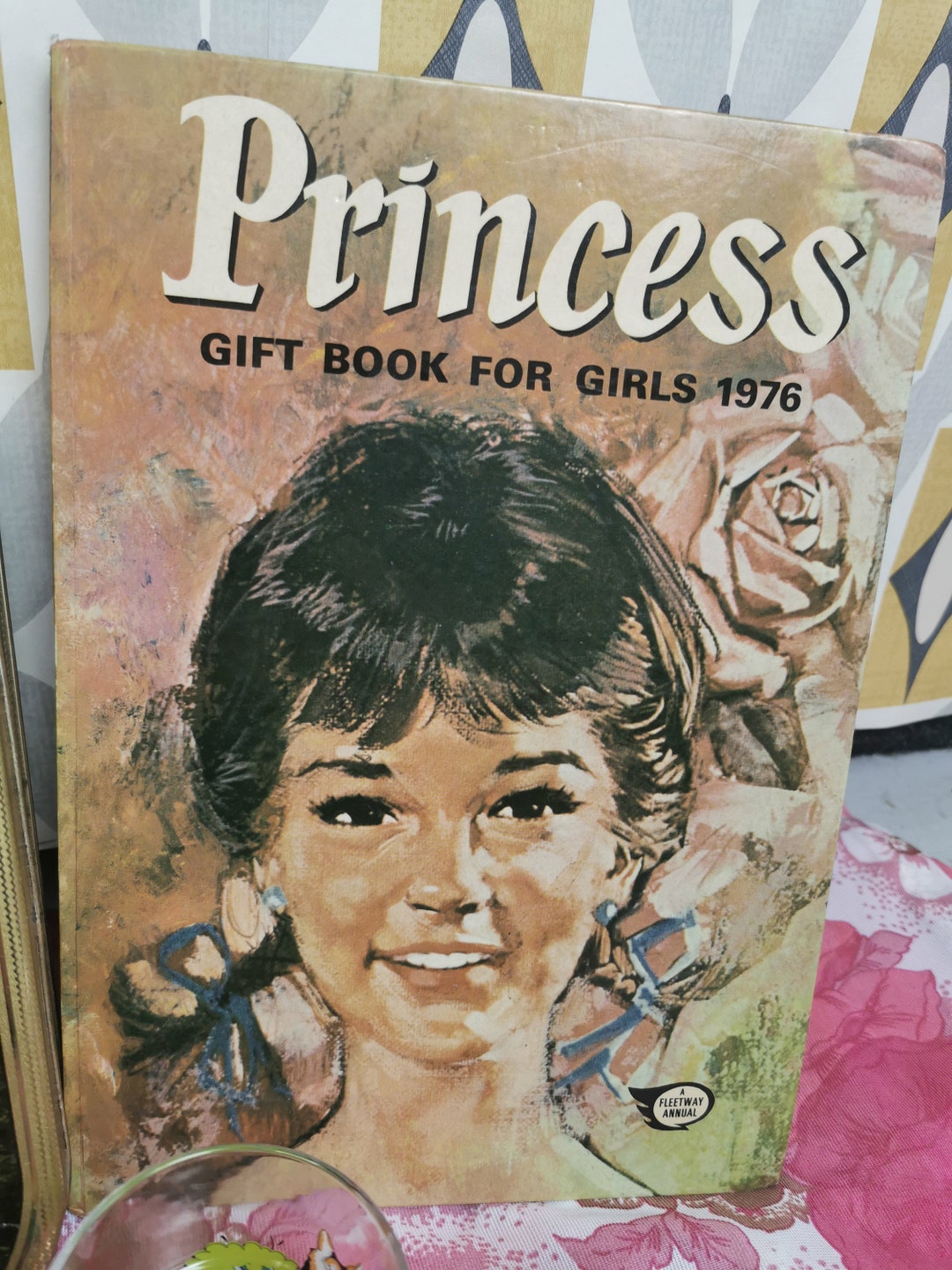 Vintage 1973 Princess Annual, 70s Book, Christmas Gift for Her, 1973 ...