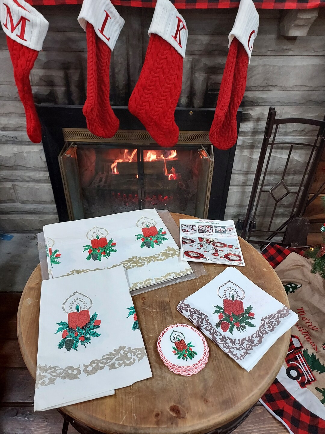 Vintage 1950s Paper Hostess Set - Etsy