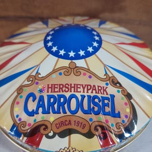 Vintage Hershey's Chocolate Carousel Tin - Etsy