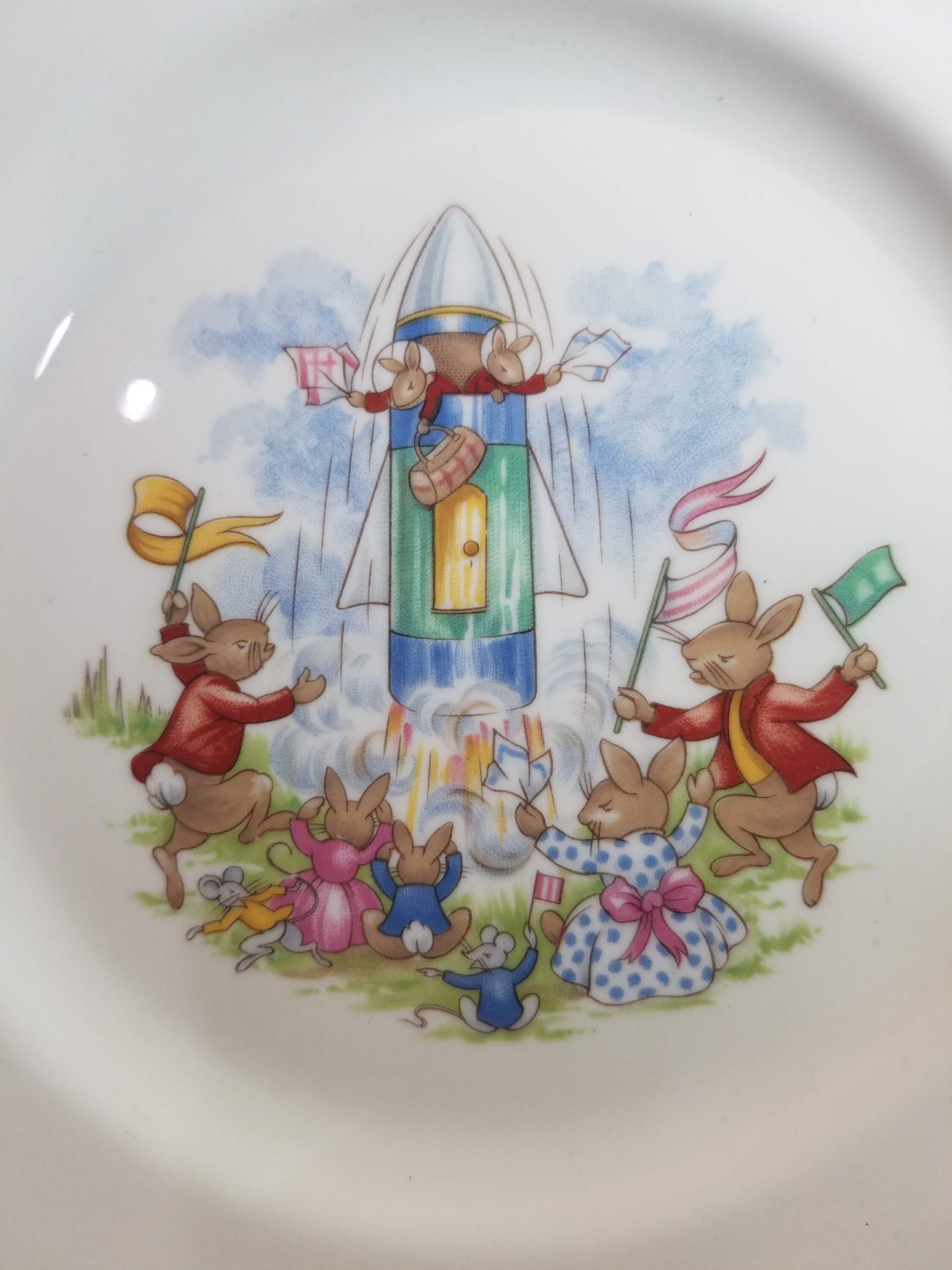 Bunnykins Toddler Place Setting con plato taza y tazón - Etsy España